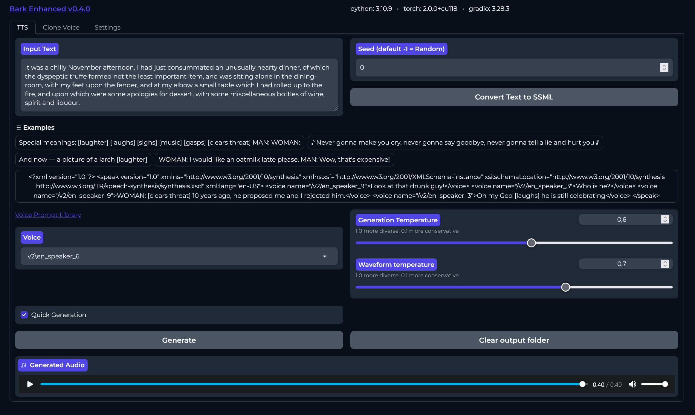 Long sentences · Issue #260 · suno-ai/bark · GitHub