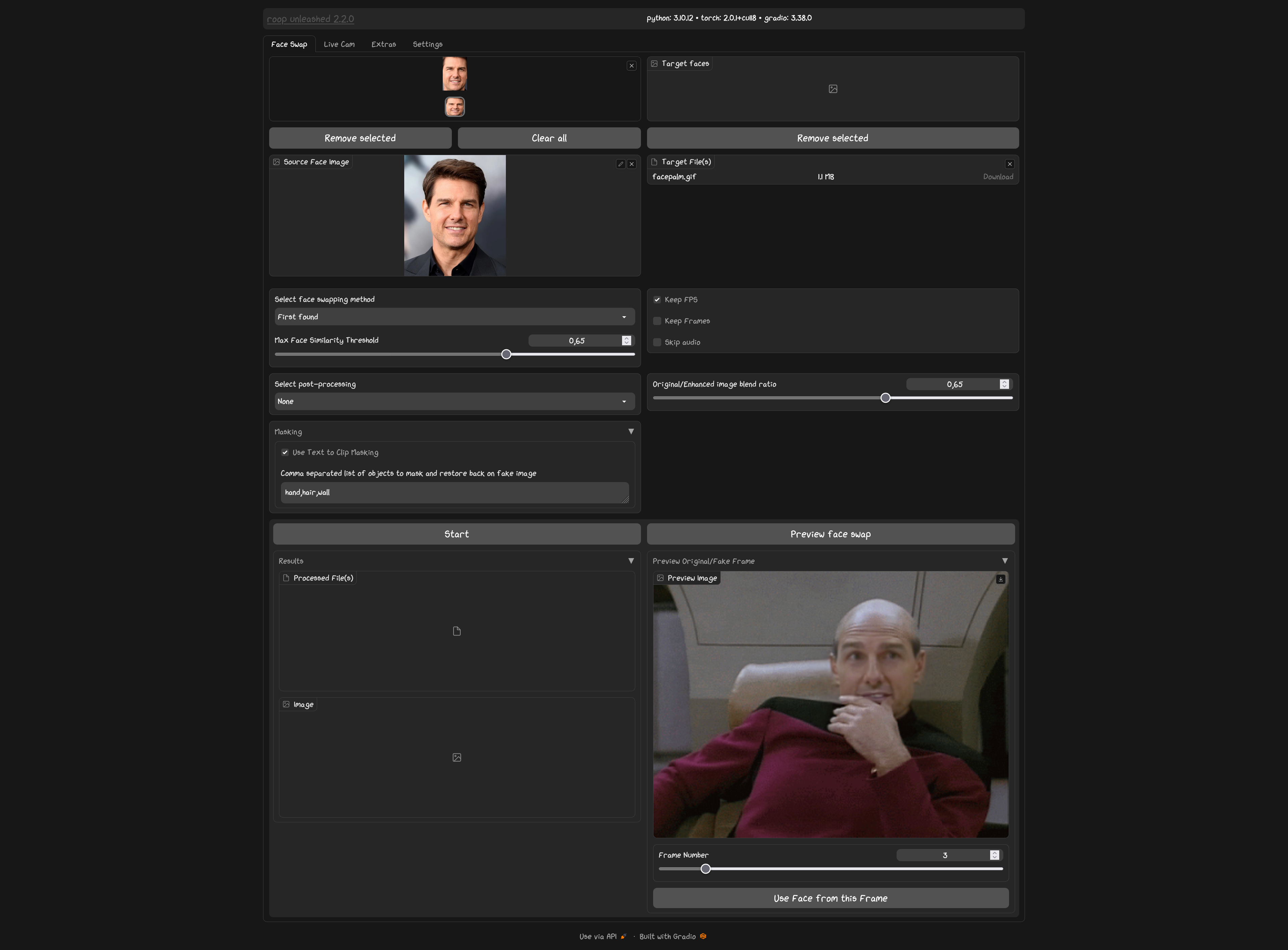 Handling face occlusion/obstruction · C0untFloyd roop-unleashed · Discussion #27 · GitHub