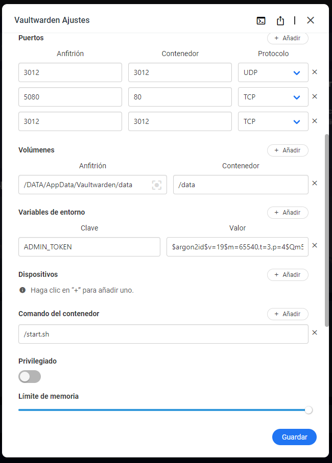 [Feedback][Issue] Vaulwarden admin page - You are using a plain text ...