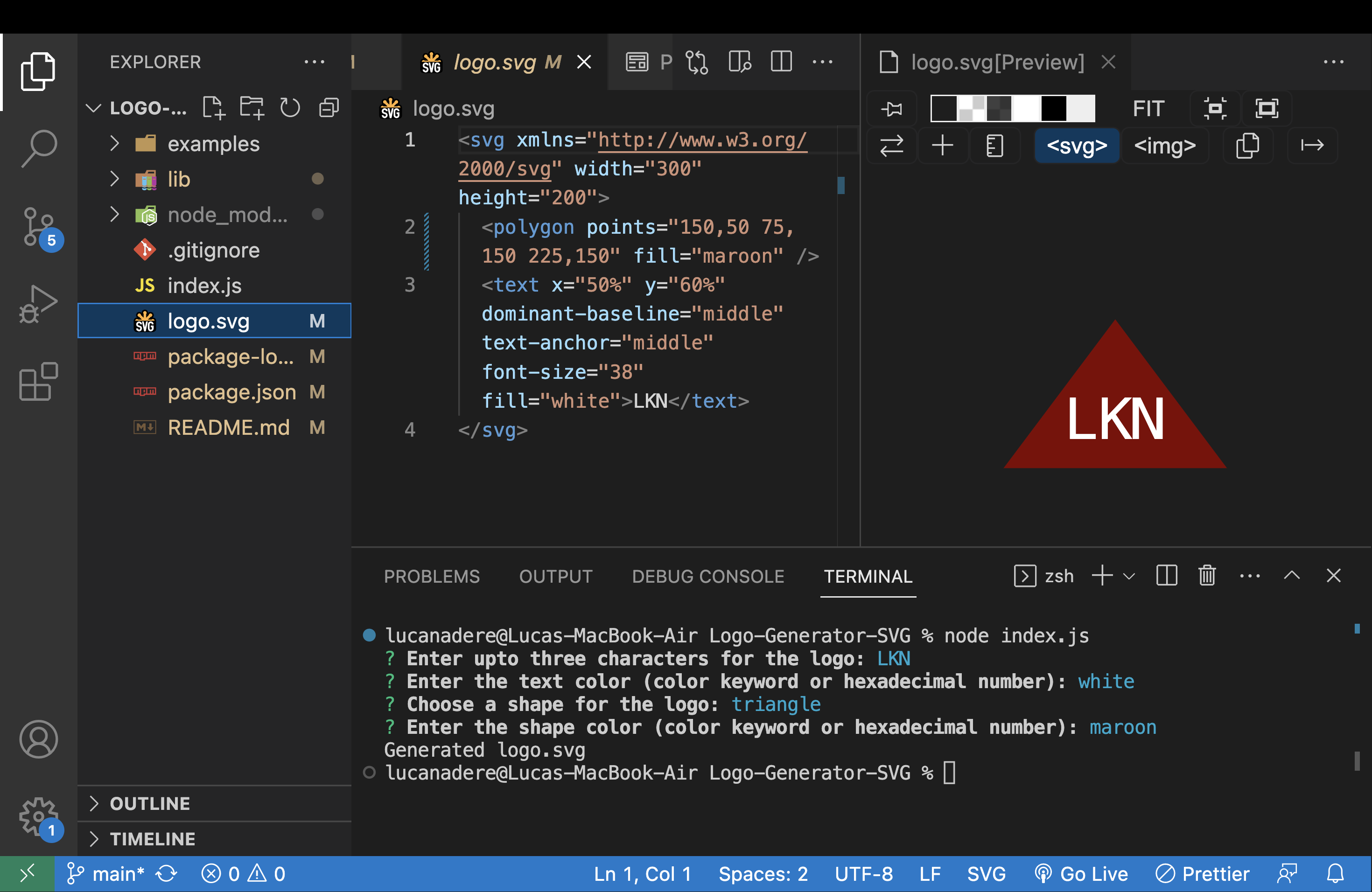 GitHub - KalidNadere/Logo-Generator-SVG