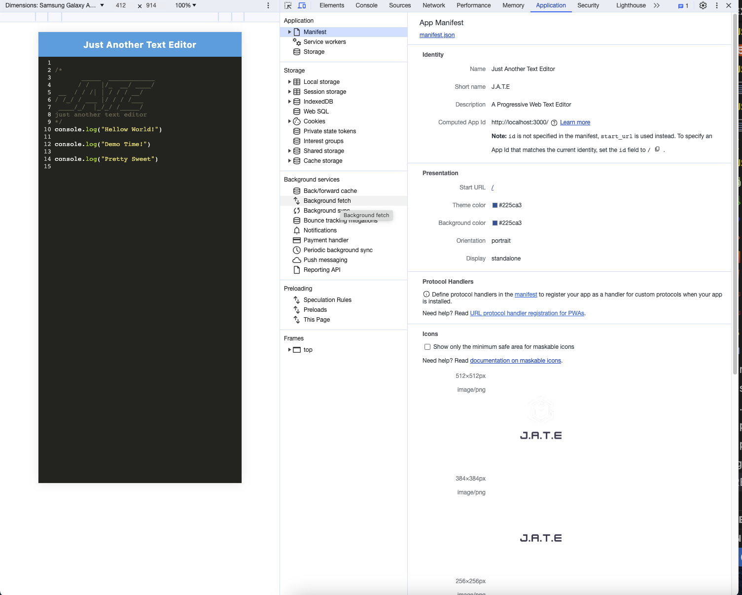 GitHub - KalidNadere/PWA-TEXT-EDITOR: Progressive Web Applications (PWA): Text Editor