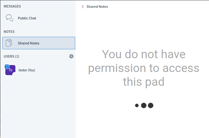2.5-alpha-1: Loading pad fails · Issue #14410 · bigbluebutton ...