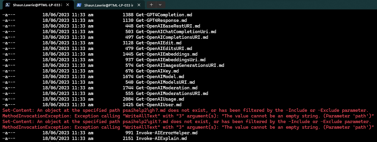 Unsafe characters in command names breaks markdown file creation on Windows · Issue #602 ...