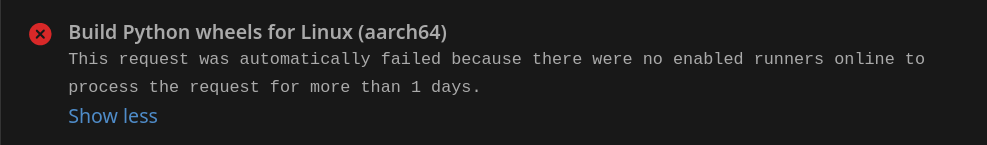 No Aarch64 Linux Wheels On Pypi Since 2023100 · Issue 23 · Home Assistant Libschip Wheels 