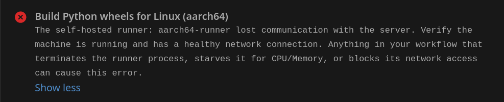 No Aarch64 Linux Wheels On Pypi Since 2023100 · Issue 23 · Home Assistant Libschip Wheels 