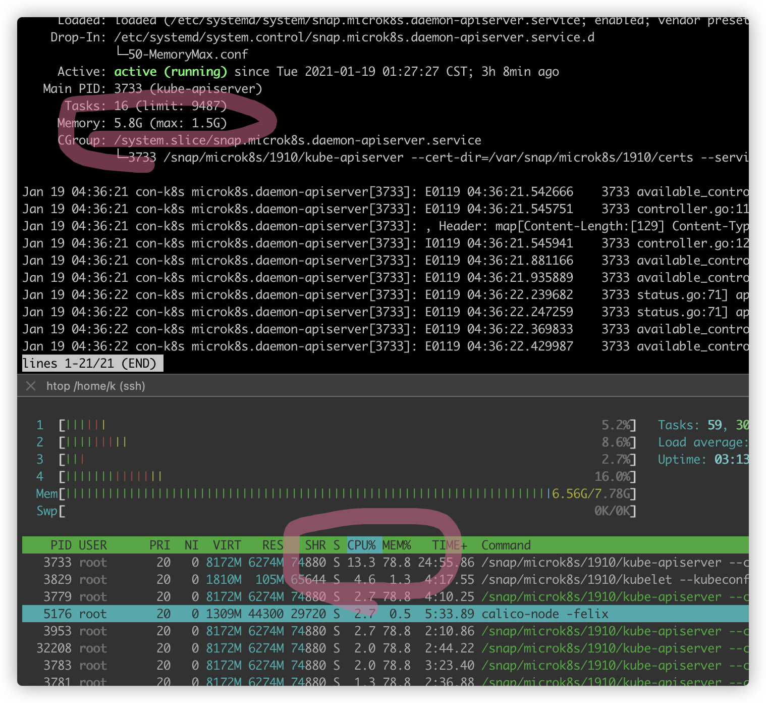 microk8s crashes with "FAIL: Service snap.microk8s.daemon-apiserver is not running" · Issue ...