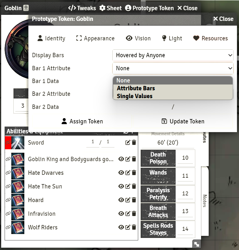 Token Resource Bars have Empty Attribute List · Issue #453 · vttred/ose · GitHub