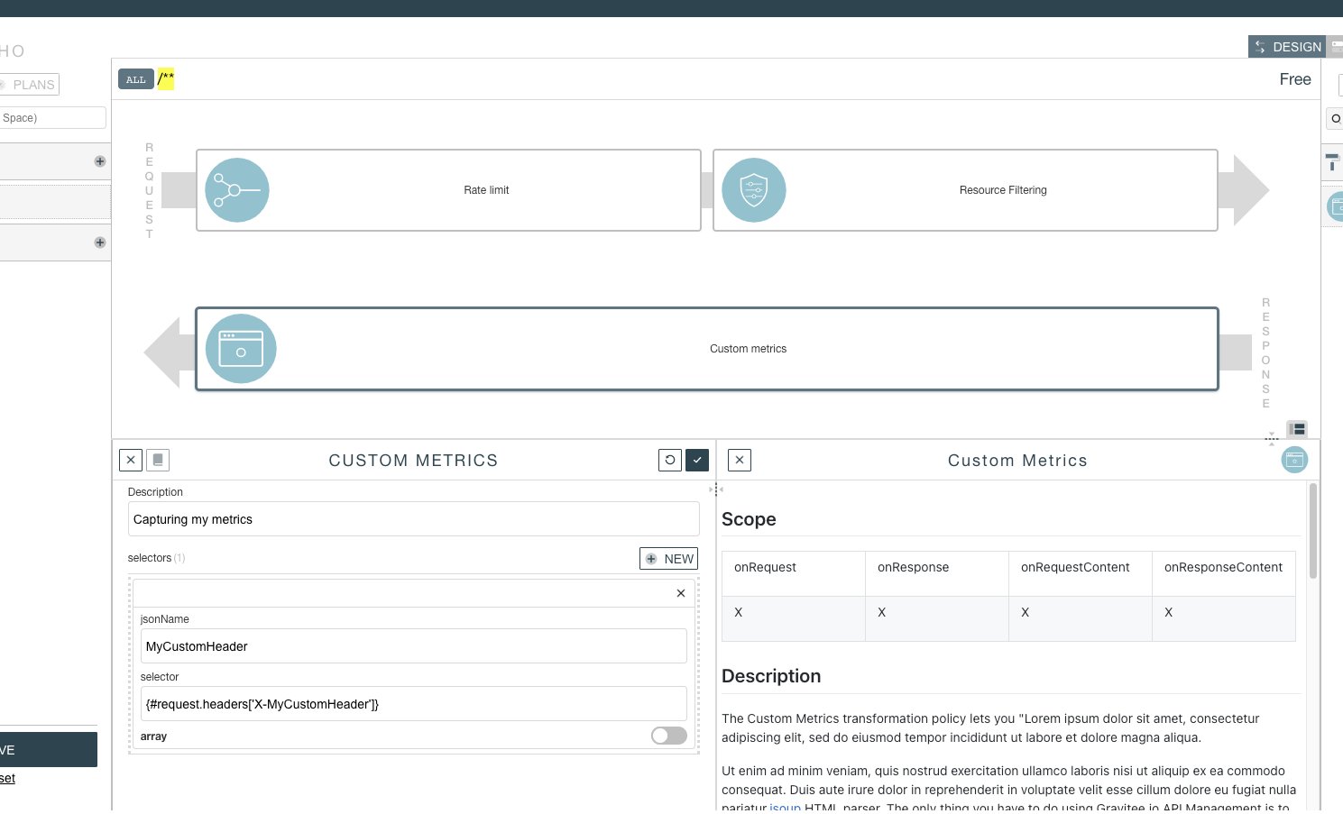 [policy][assign-metrics] Allows to add some custom metrics in analytics · Issue #4769 · gravitee ...