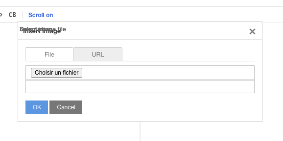 [management] add image popup in markdown editor is broken · Issue #4249 · gravitee-io/issues ...