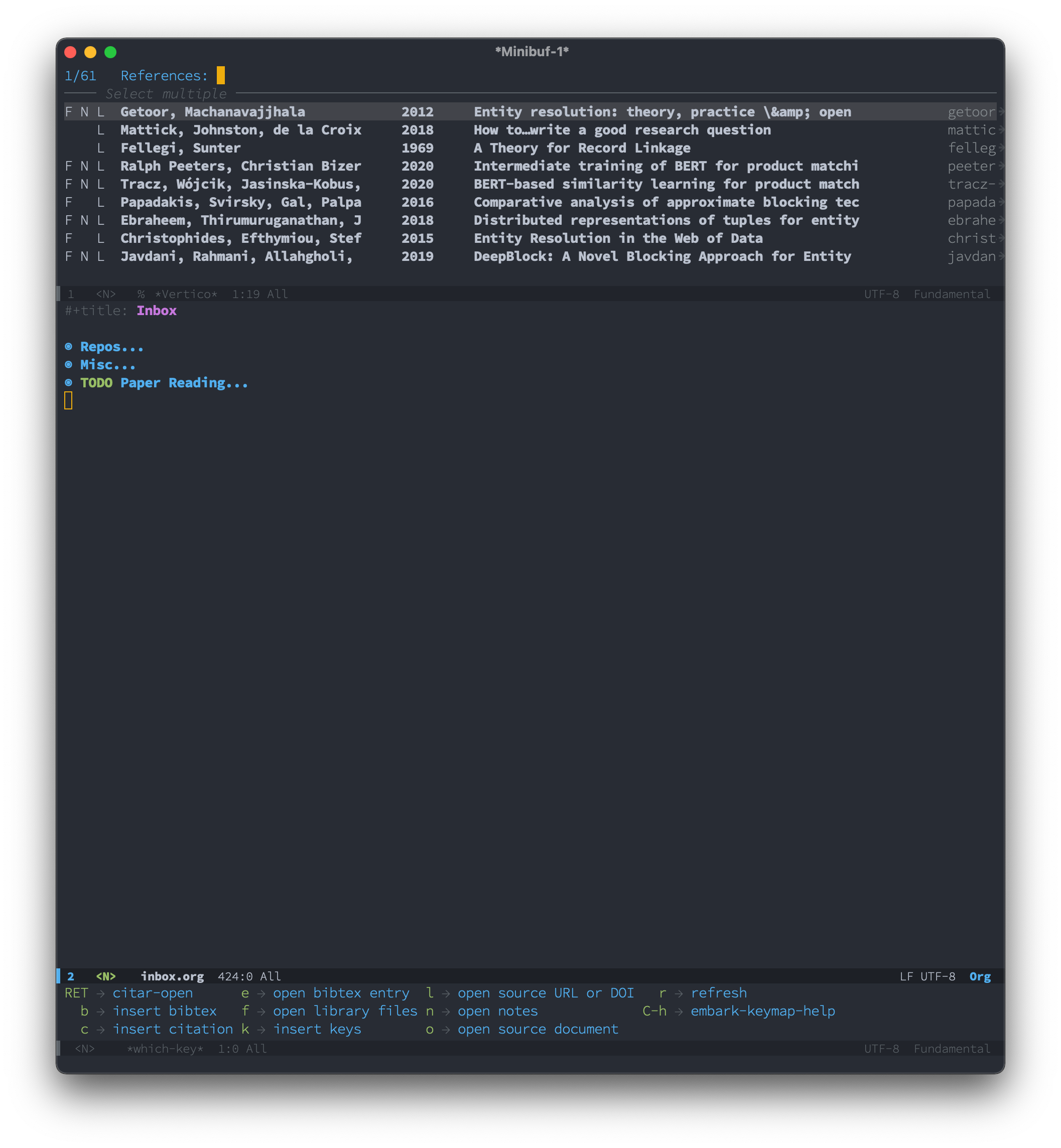 Cannot access an alternate action via embark-act · Issue #435 · emacs-citar/citar · GitHub