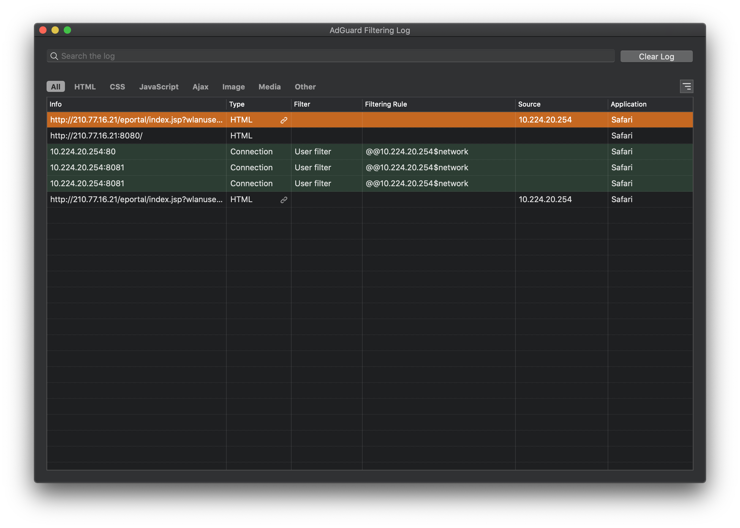 Wi-Fi login page broken · Issue #1162 · AdguardTeam/CoreLibs · GitHub