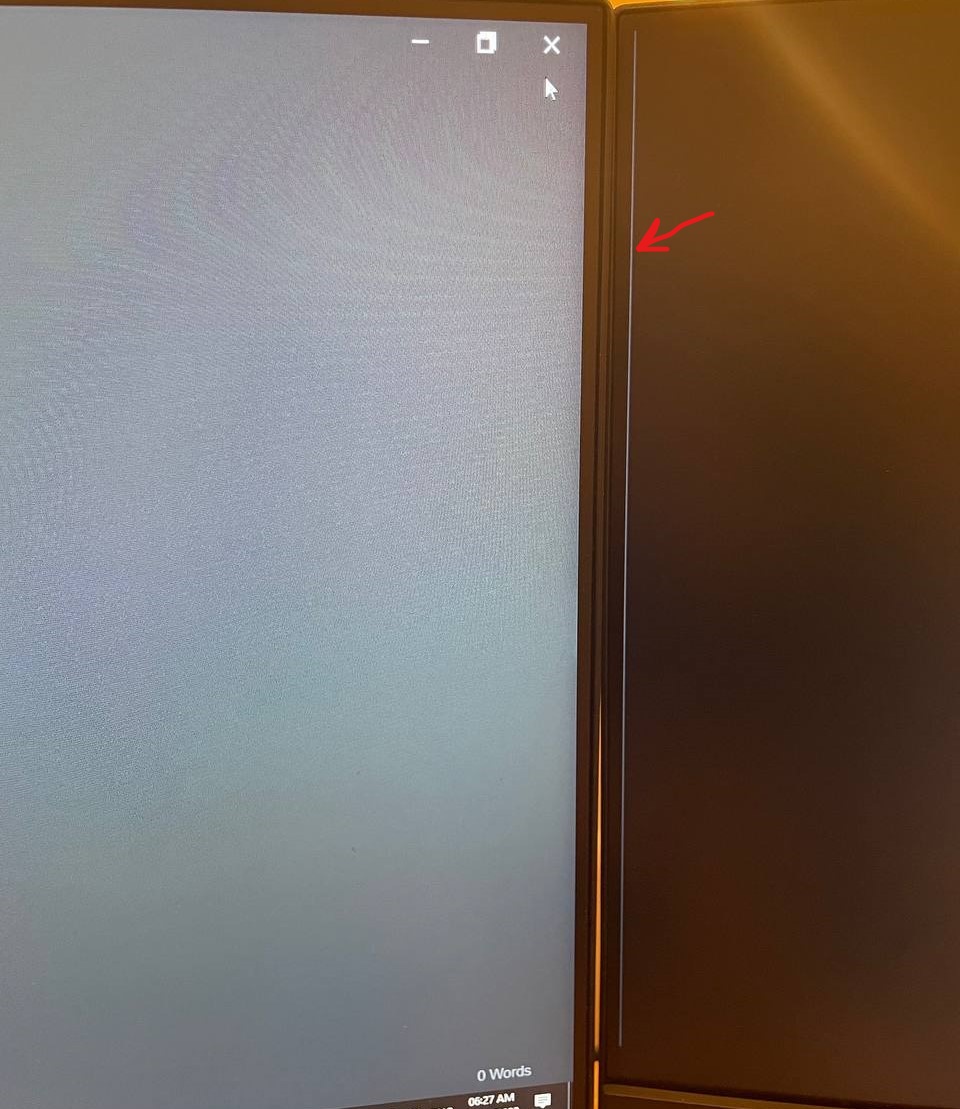 Overlap between monitors on full screen with unibody toolbar · Issue ...