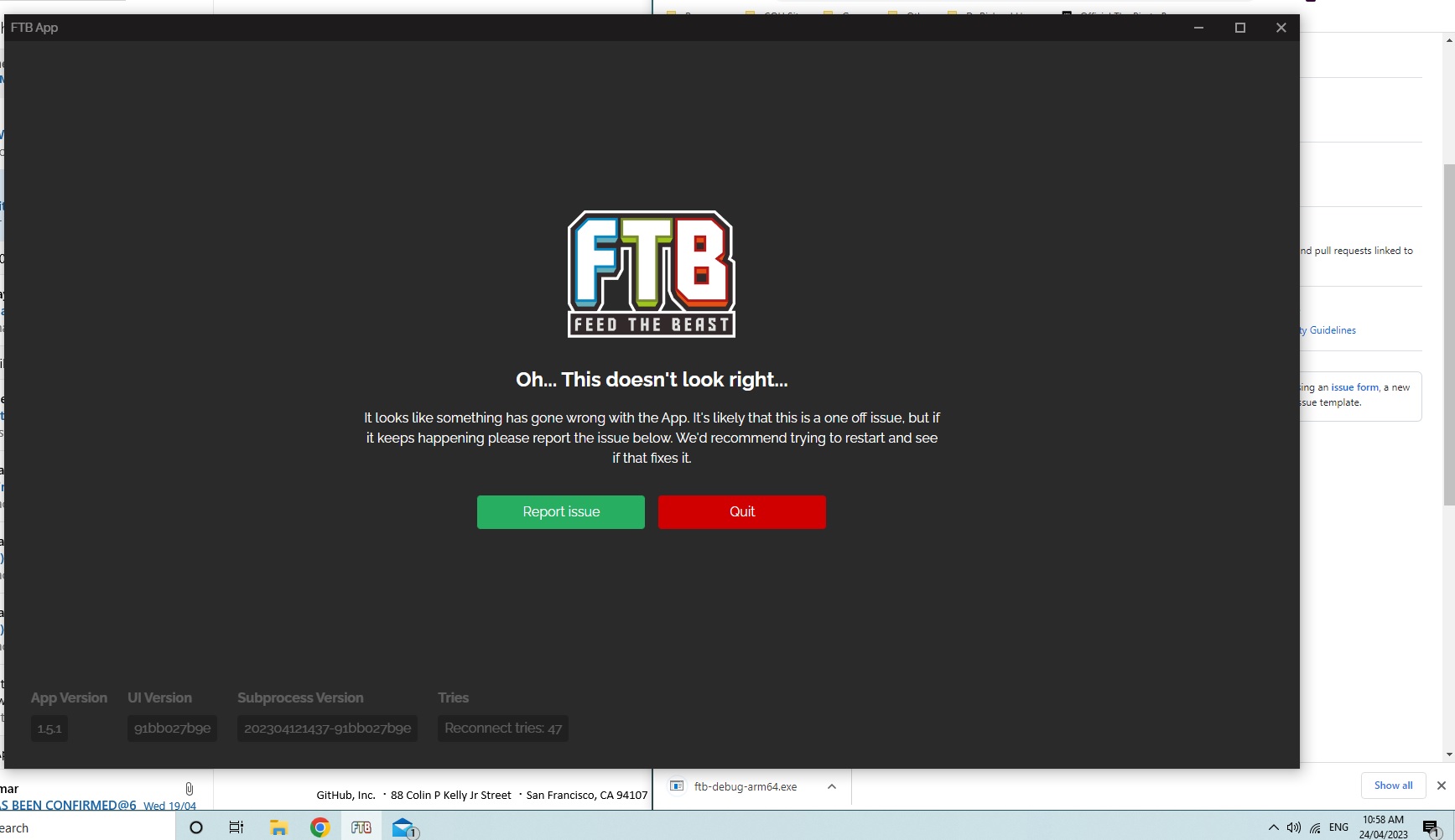 App Crashing on Boot... Unplayable · Issue #906 · FTBTeam/FTB-App · GitHub