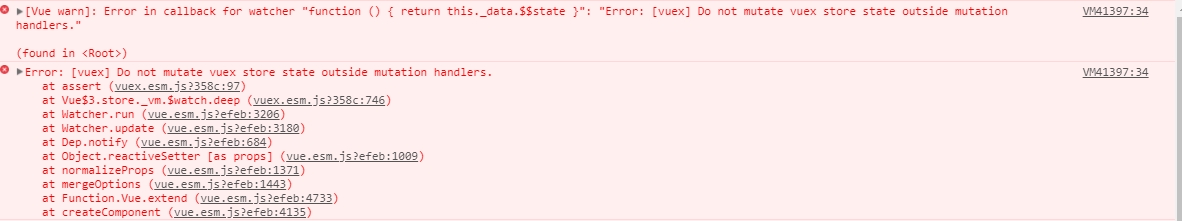 使用侧边栏报错说我改了vuex的state · Issue 456 · Panjiachenvue Element Admin · Github