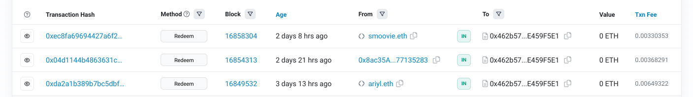 (Unconfirmed) Can't redeem $WPX · Issue #129 · otherplane/wittypixels · GitHub