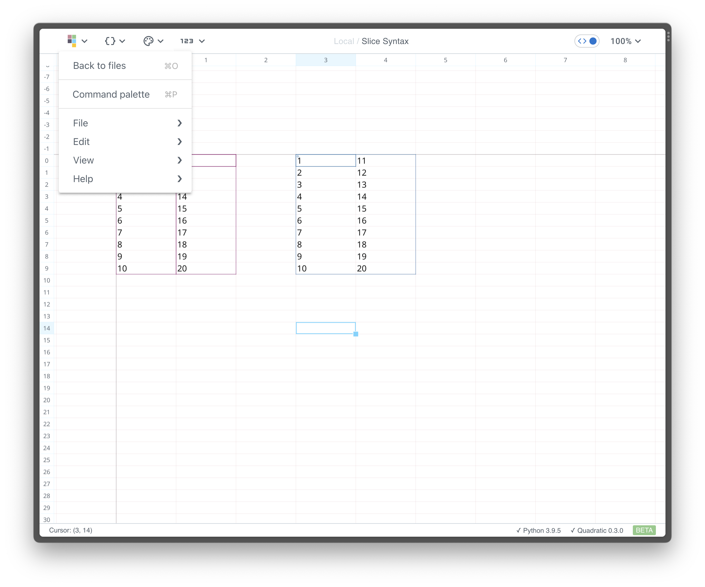 Refactor Move Command Palette Trigger To Main Menu · Issue 489 · Quadratichqquadratic · Github