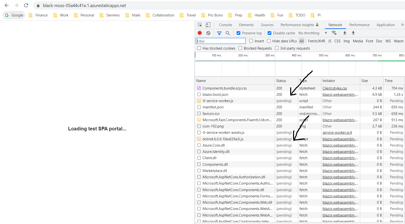 Standalone Blazor WASM with Azure Static App causes net::ERR_HTTP2_PROTOCOL_ERROR · Issue #42203 ...