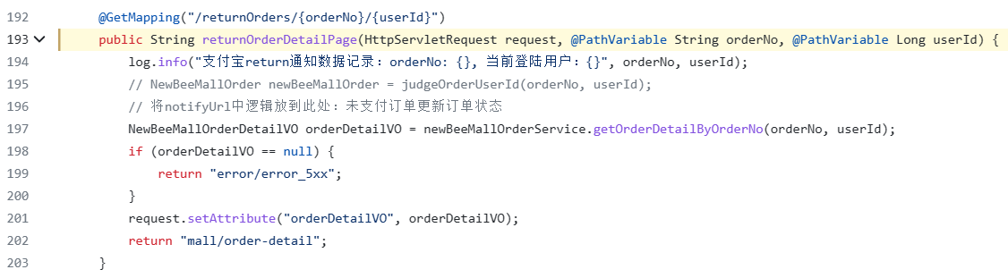 [security vulnerability] Arbitrary Order Detail Access Vulnerability · Issue #42 · newbee-ltd ...