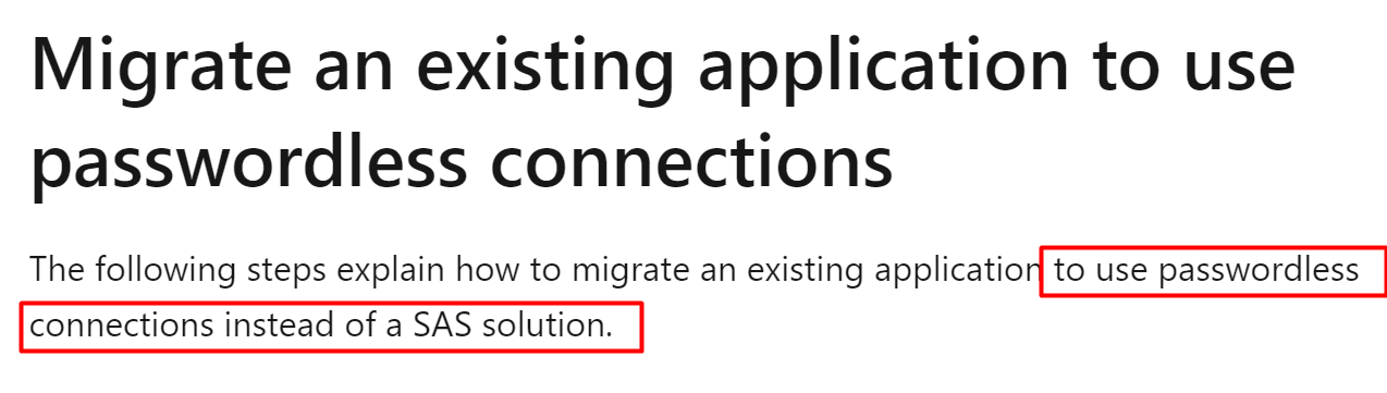 Go through all Kafka passwordless quickstart/migration-guide to make sure following them can ...