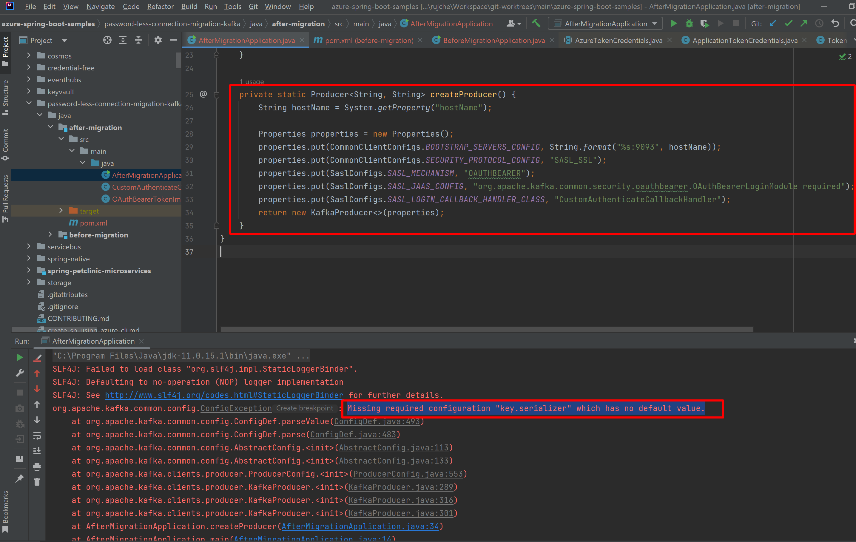 Go through all Kafka passwordless quickstart/migration-guide to make sure following them can ...