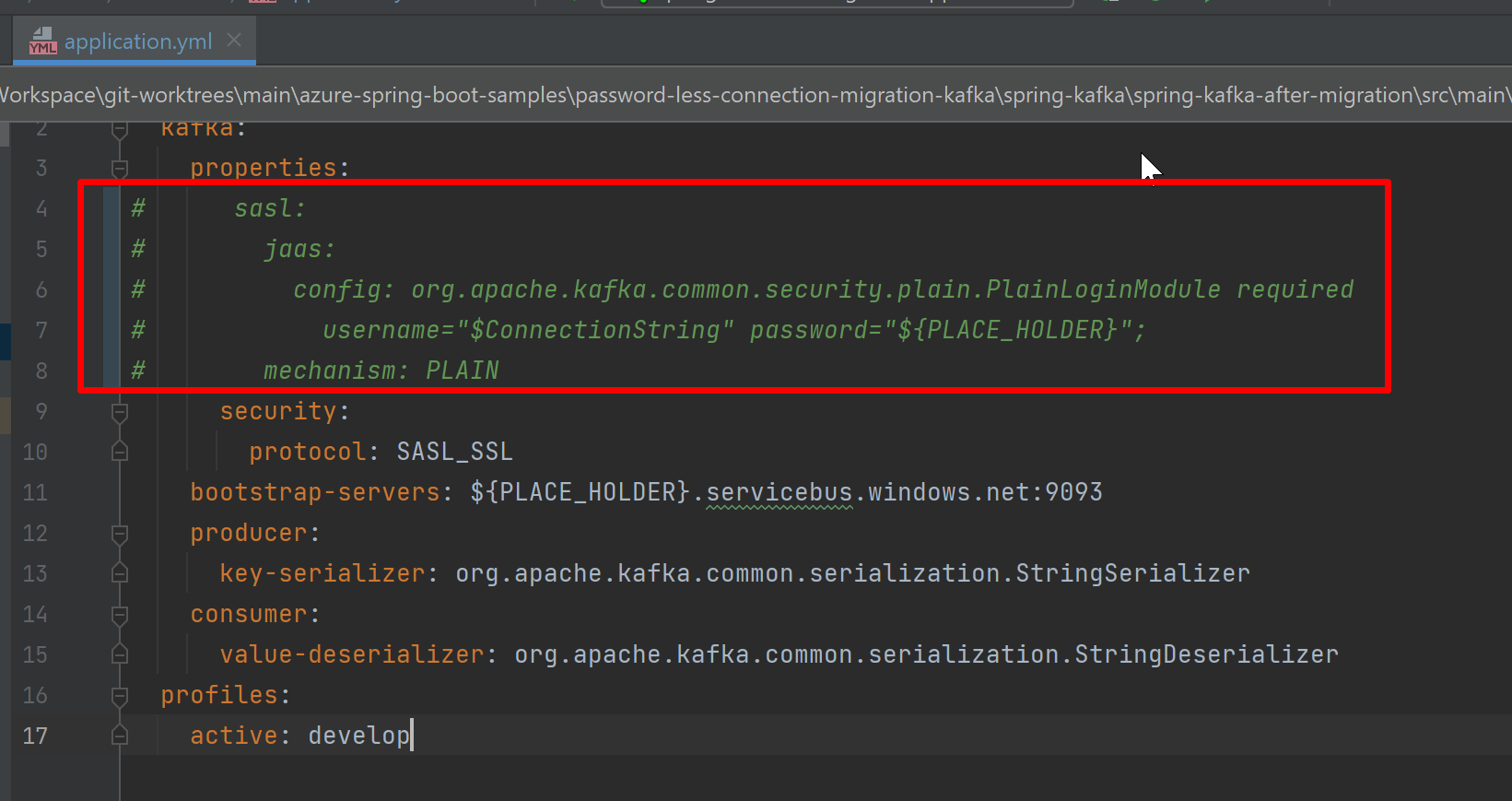 Go through all Kafka passwordless quickstart/migration-guide to make sure following them can ...