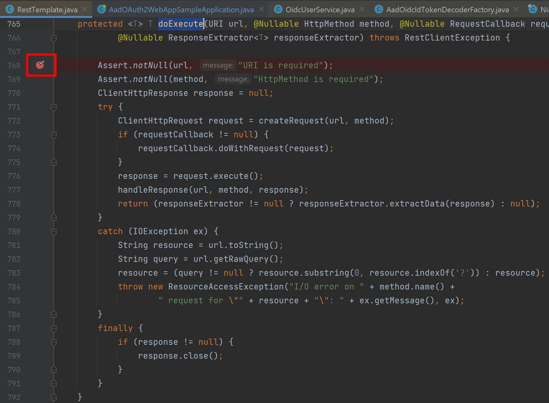 [BUG] Make sure all RestTemplate are managed by AadRestTemplateCreator ...