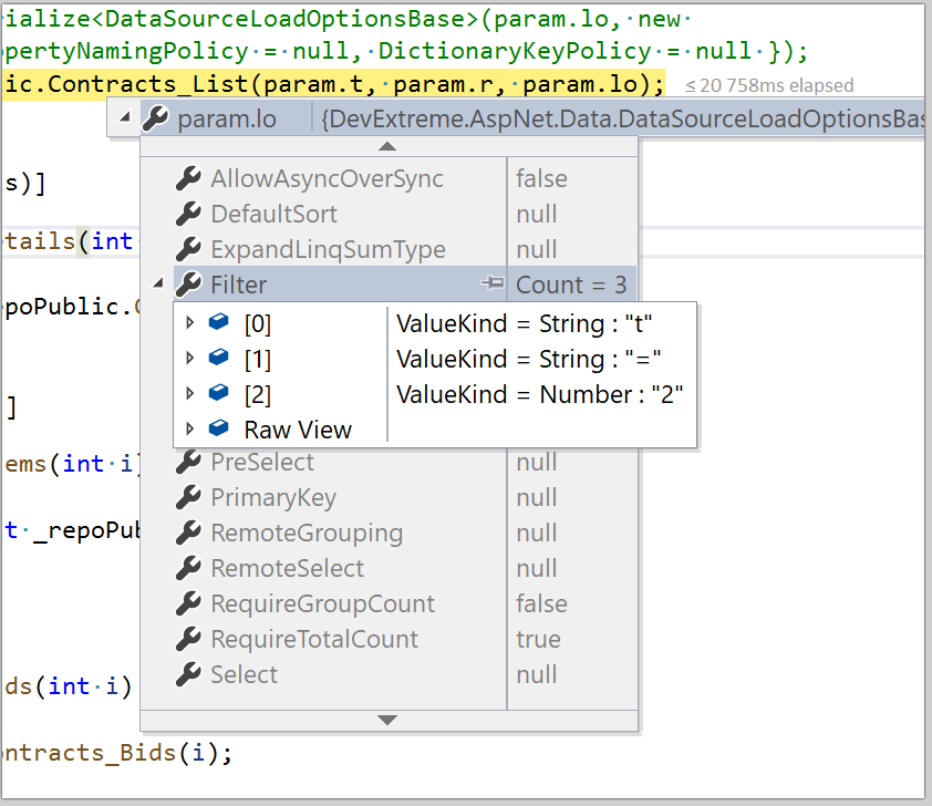 DataSourceLoadOptionsBase HttpPost Deserialize · Issue #449 · DevExpress/DevExtreme.AspNet.Data ...