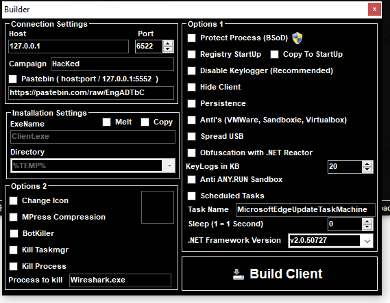 GitHub - Ytsuuu/Njrat-0.7-Ultimate-BSOD-version: Anti kill & Persistence BSOD LIMITE Destroyer ...