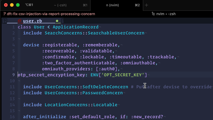 Remove all blank space to the left when pressing CMD + Backspace (Mac ...