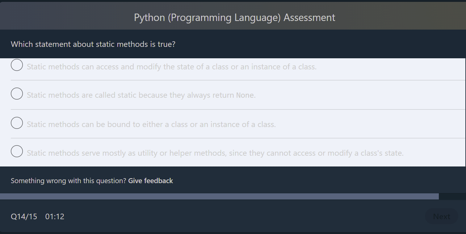 Python - 3 slides · Issue #1292 · Ebazhanov/linkedin-skill-assessments-quizzes · GitHub