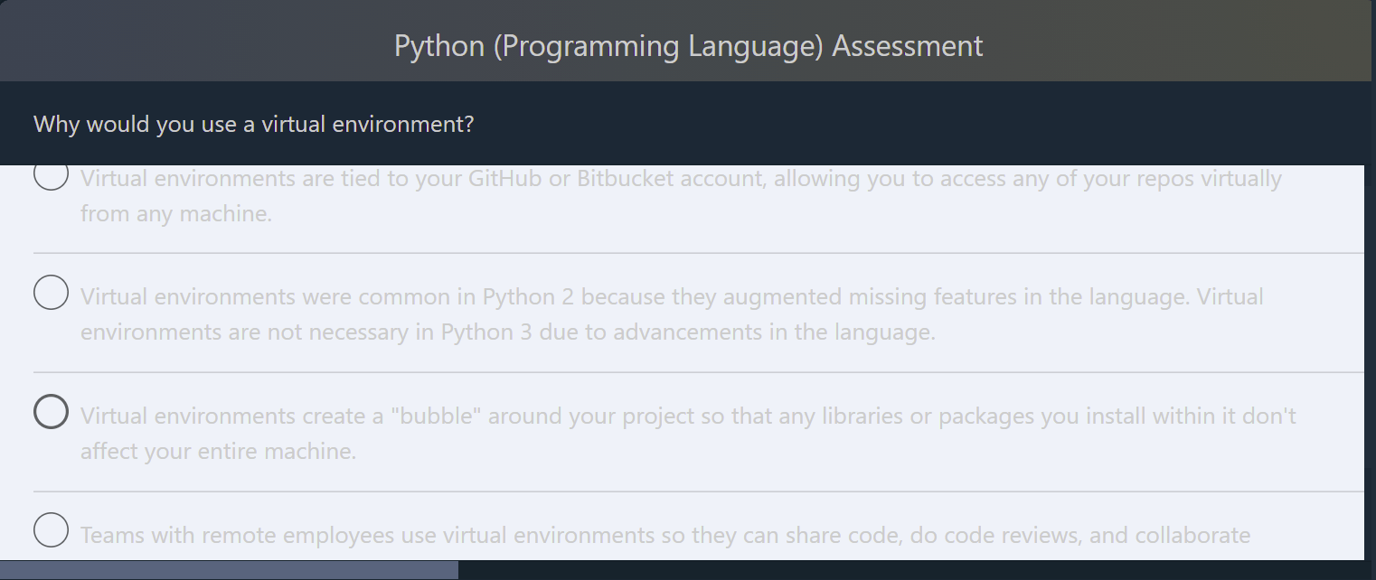 Python - 3 slides · Issue #1292 · Ebazhanov/linkedin-skill-assessments-quizzes · GitHub