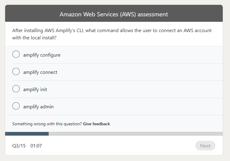 Aws · Issue 3967 · Ebazhanovlinkedin Skill Assessments Quizzes · Github 