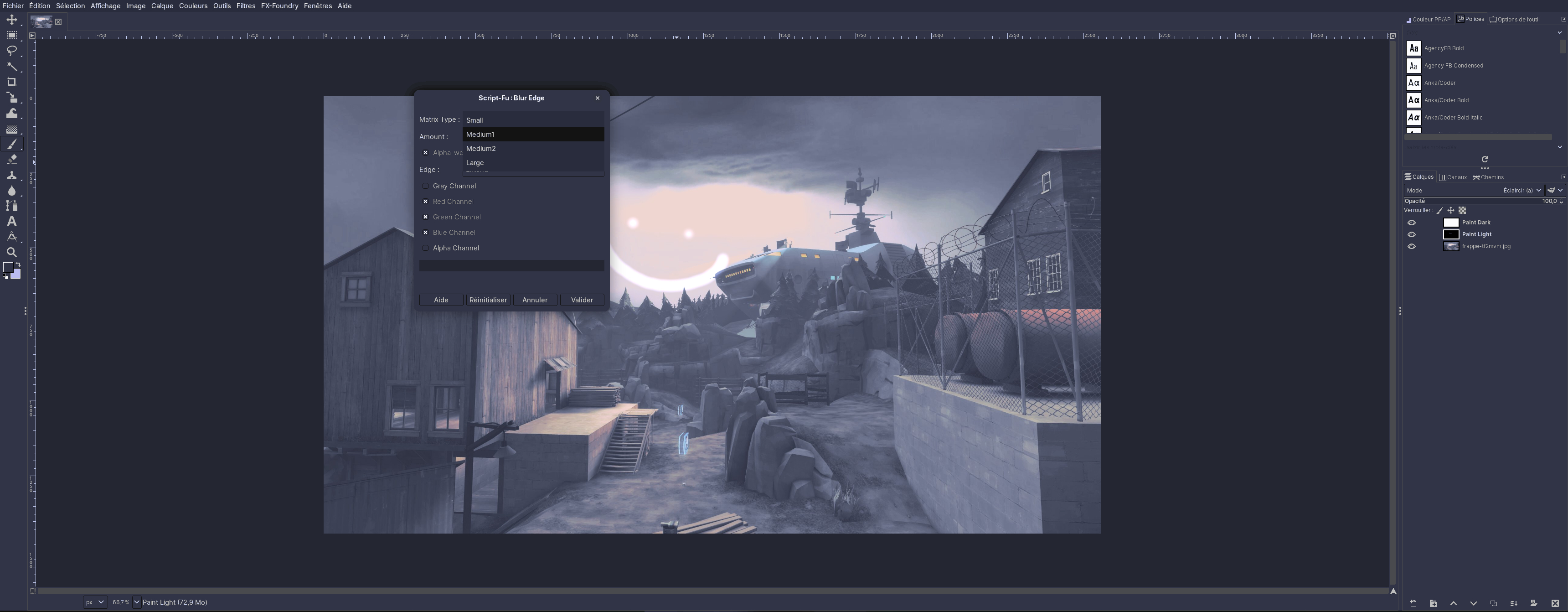 GNU Image Manipulation Program (GIMP) · catppuccin catppuccin ...