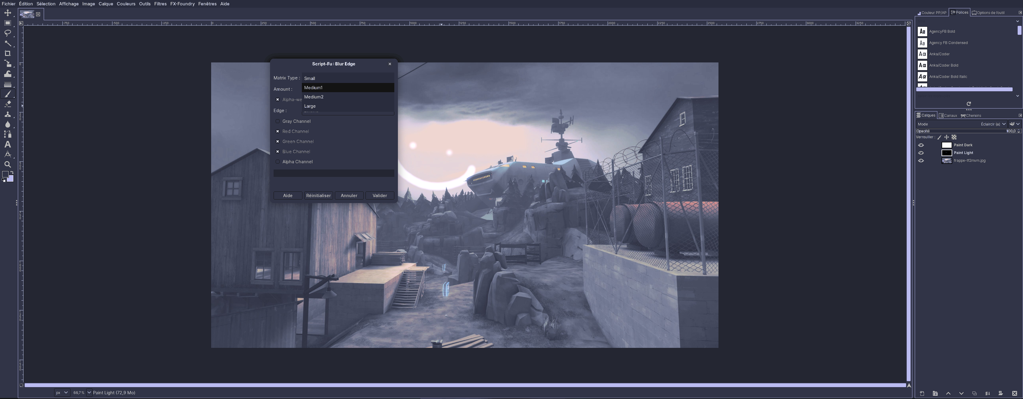 GNU Image Manipulation Program (GIMP) · catppuccin catppuccin ...