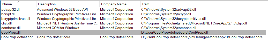 .NET core 2.1.1 - System.DllNotFoundException with CoolProp Shared Library on Ubuntu 18.04 ...