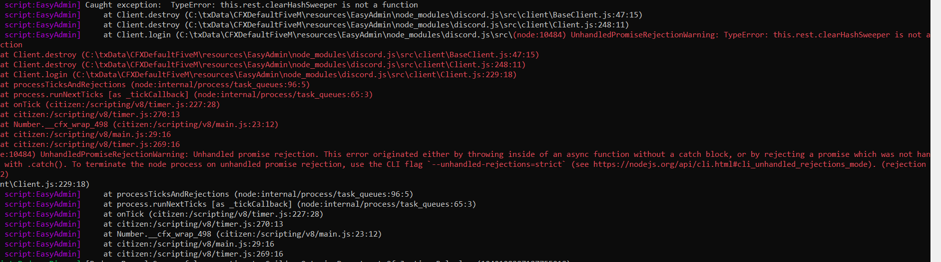Random errors · Issue #799 · Blumlaut/EasyAdmin · GitHub