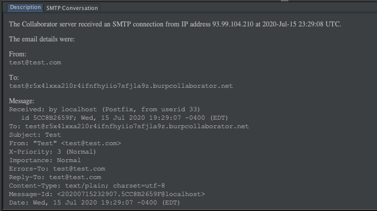 External Service Interaction (SMTP) · Issue #298 · bugcrowd/vulnerability-rating-taxonomy · GitHub