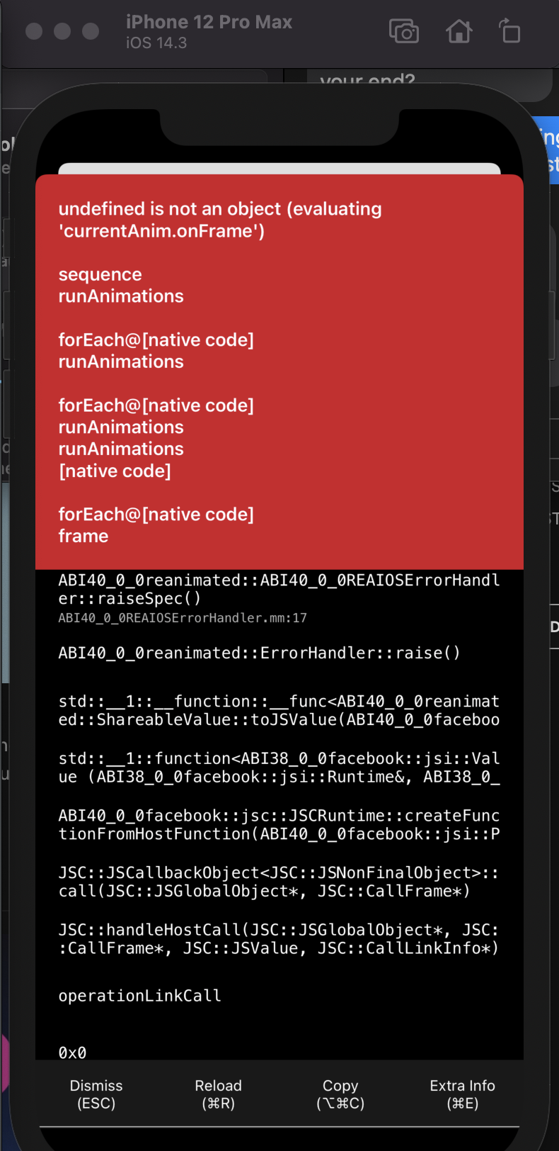 Multiple withSpring sequences do not work. · Issue #1588 · software-mansion/react-native ...