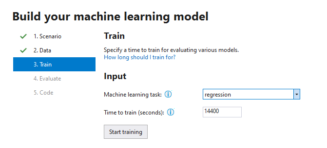 ML.NET aborted with "Training cancelled" · Issue #691 · dotnet/machinelearning-modelbuilder · GitHub