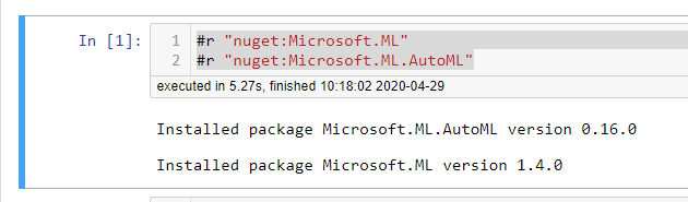Upgrade to Microsoft.ML, 1.5.0-preview2 causes Jupyter notebook to fail · Issue #361 · dotnet ...
