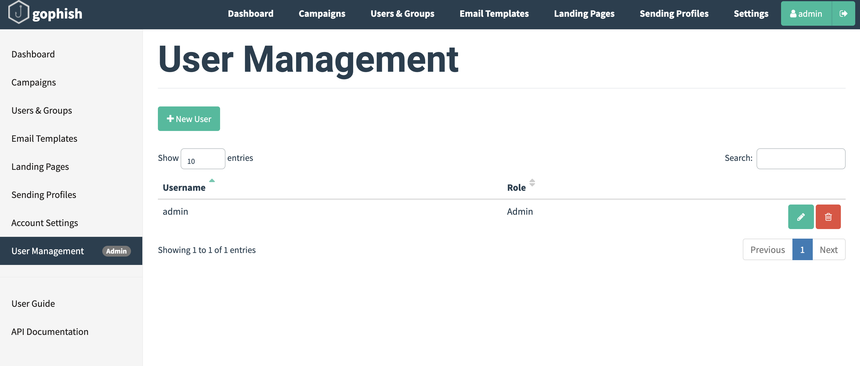 Problem login with new user · Issue #1375 · gophish/gophish · GitHub