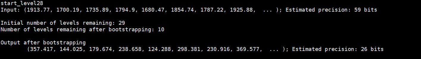Openfhe Development Src Pke Examples Advanced Ckks Bootstrapping Cpp Err · Issue 390
