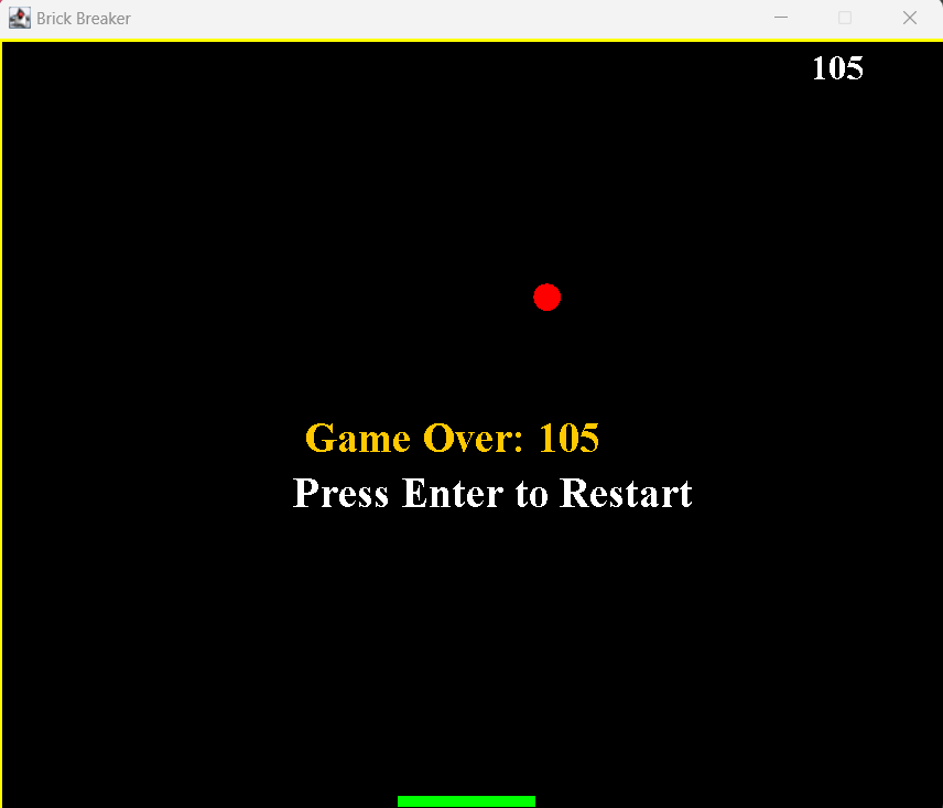 GitHub - AbdulMajeedShaik/Brick-Breaker-Game: A simple Brick Breaker Game where the ball break ...