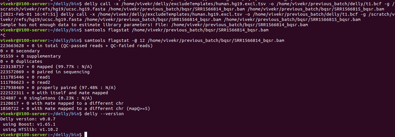 Sample has not enough data to estimate library parameters · Issue #224 ...
