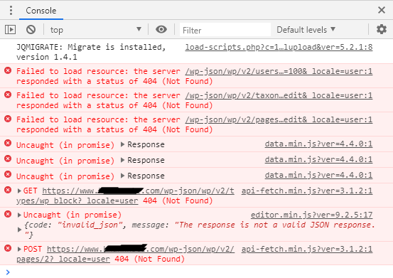 Updating Failed And Publishing Failed · Issue 16009 · Wordpressgutenberg · Github
