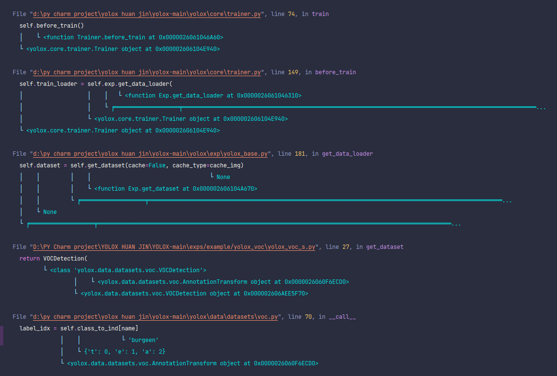 YOLOX training error report · Issue #1663 · Megvii-BaseDetection/YOLOX · GitHub