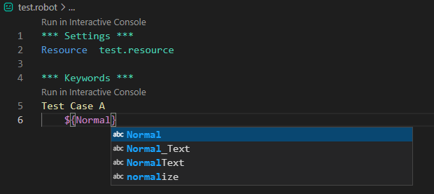 Provide variable completions when doing assign to variable (not just when loading variable ...