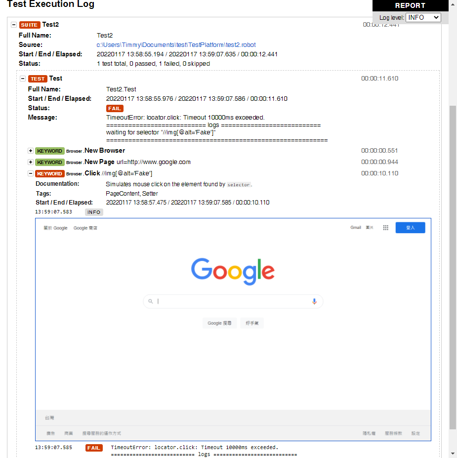 Python scripts Browser(run_on_failure=..) & register_keyword_to_run_on_failure both not working ...