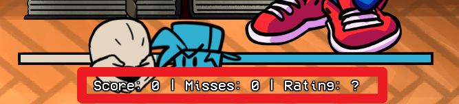 There is no score when using botplay, how to let the score be shown ...