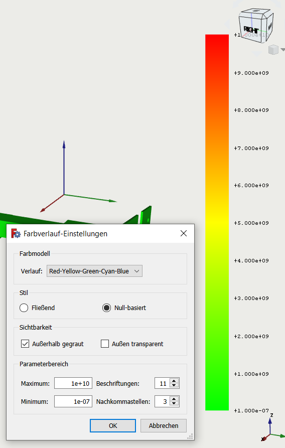[issue] Fem Pipeline Color Legend Scale Issue · Issue 9387 · Freecad Freecad · Github